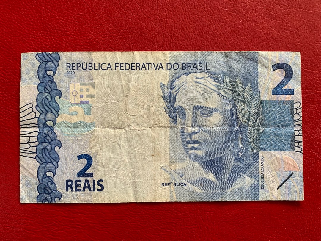 Brazil 2 Reais 2010 Banknote, Hobbies & Toys, Collectibles & Memorabilia, Currency on Carousell