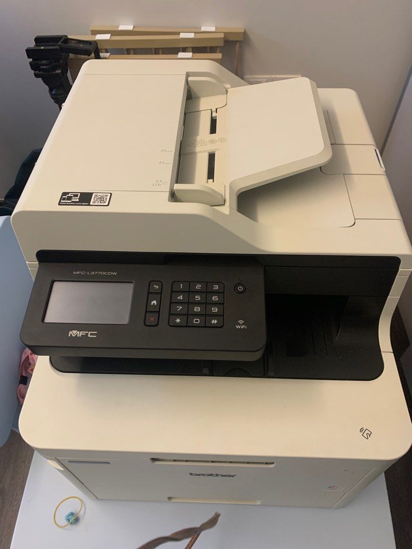 Brother MFC-L3770CDW Laser color Printer Faulty + 3 OEM toners MCY ...