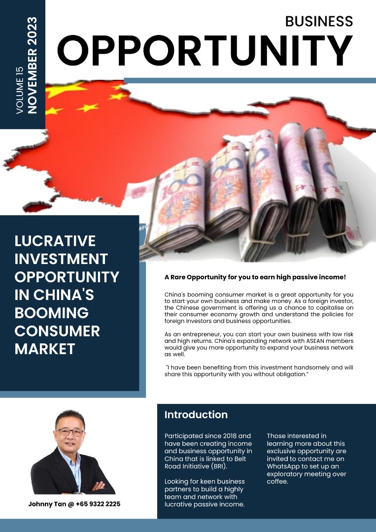 Business and Investment Opportunity in China, Business Services ...