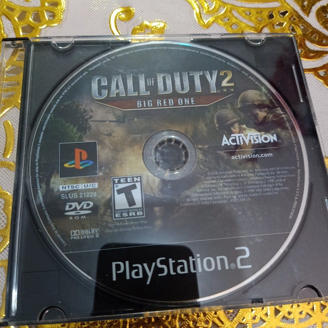Call of duty 2 ps2 ntsc uc cd only, Video Gaming, Video Games ...