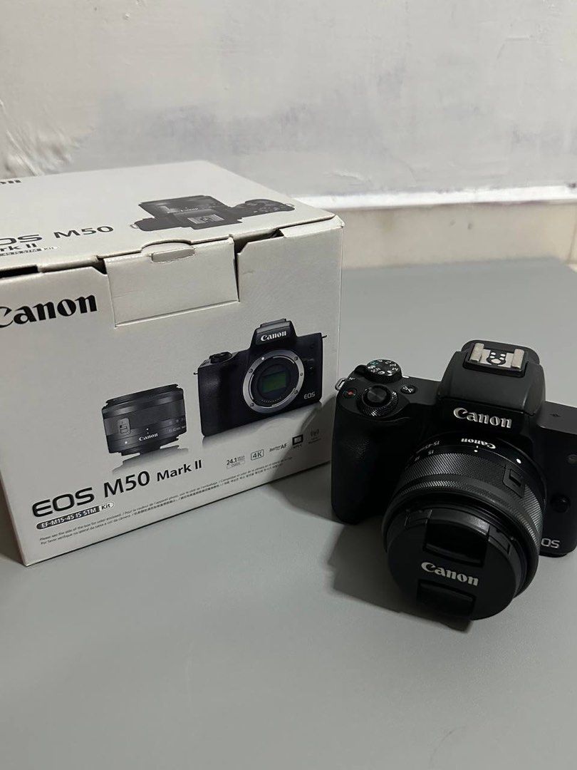Canon EOS M50 mk2 (no nego), Photography, Cameras on Carousell