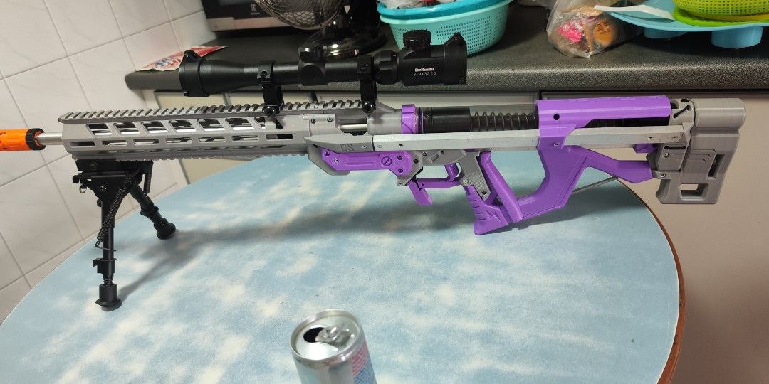 Captain slug indra bolt action sniper blaster, Hobbies & Toys, Toys ...