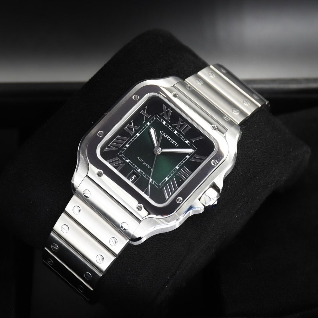 Cartier Santos Large WSSA0062 in Stainless Steel with a 40mm x 9.08mm ...