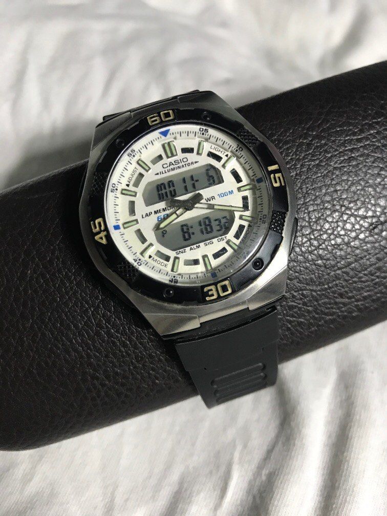 Casio qurtz illuminator dual time original, Men's Fashion, Watches ...