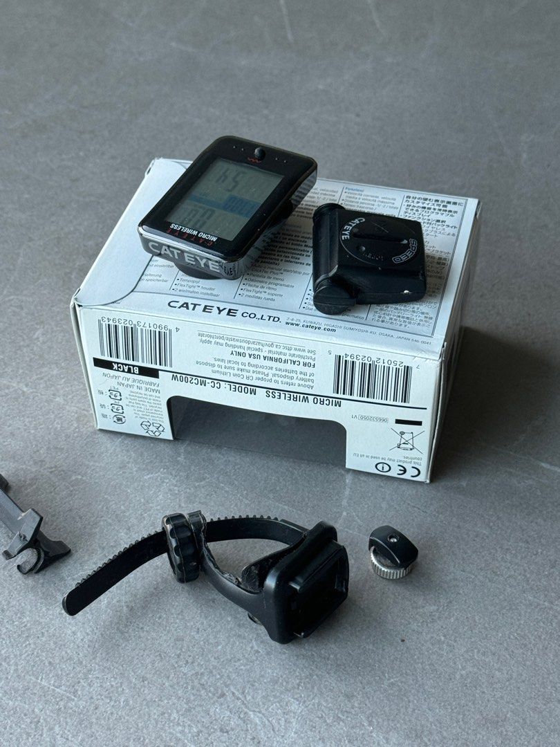 CATEYE Micro Wireless CC-MC200W Customizable Display Stopwatch Night ...