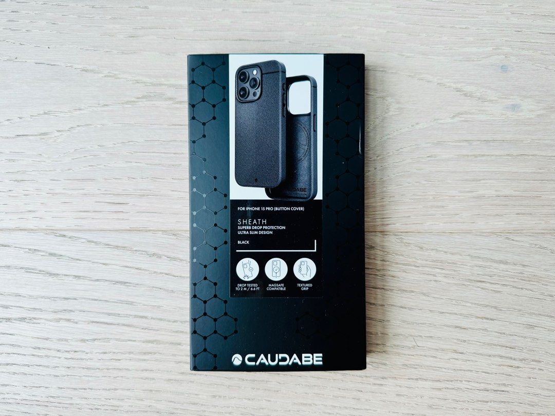Caudabe Sheath (Button Cover version) for iPhone 15 Pro, Mobile Phones ...