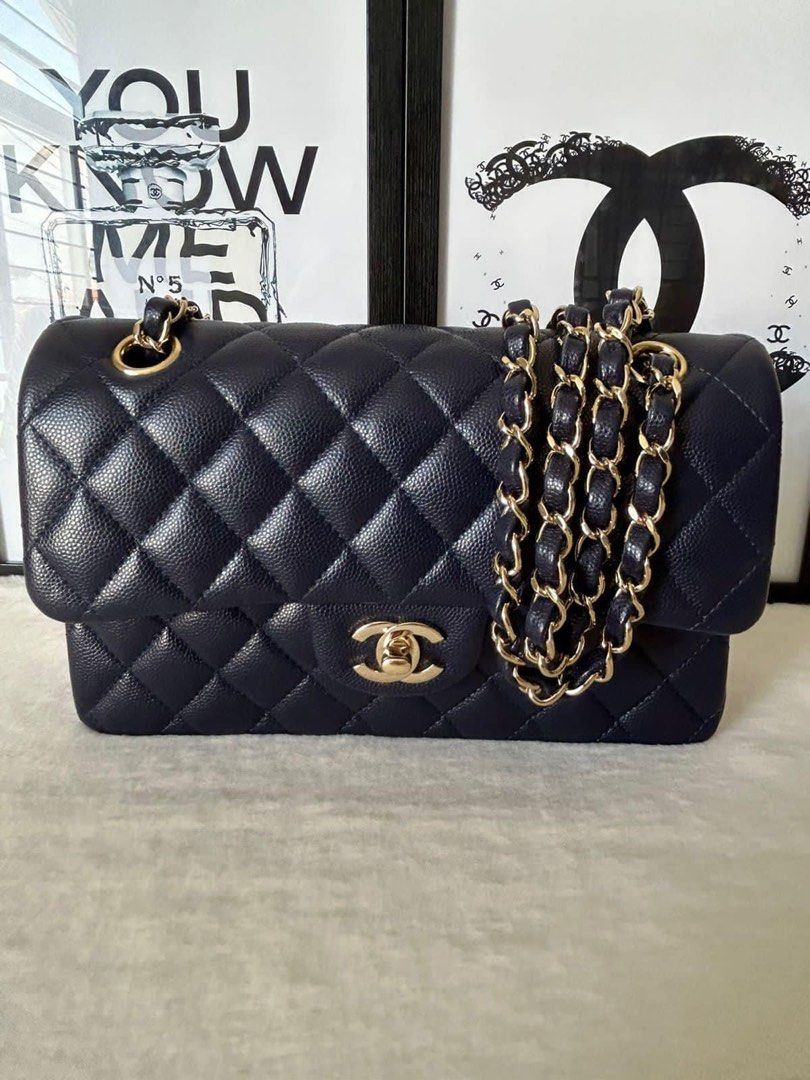 Chanel Classic Small Double Flap Bag, Luxury, Bags & Wallets on Carousell