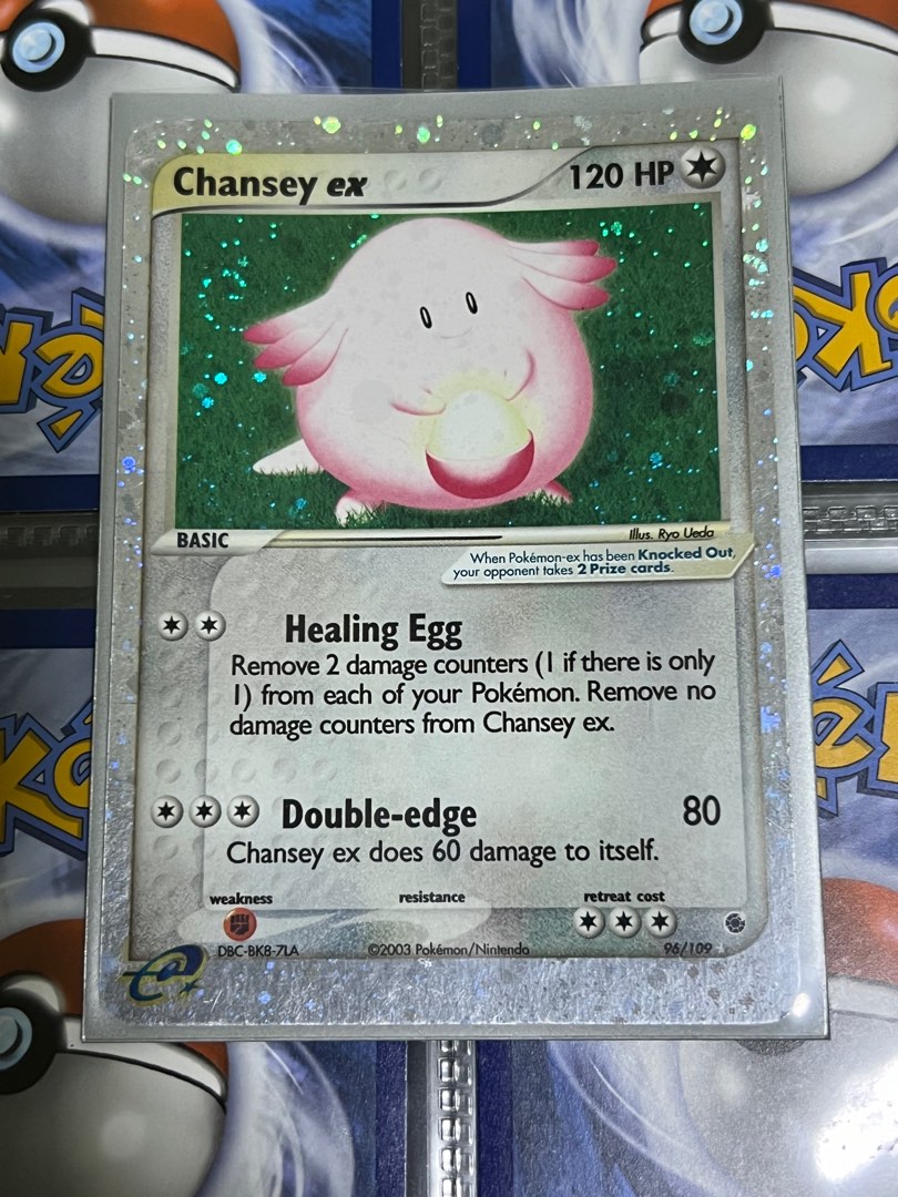 Chansey Ex, Hobbies & Toys, Toys & Games on Carousell