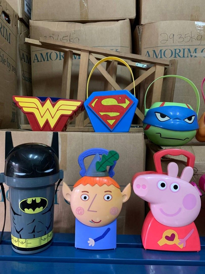 Character Buckets, Hobbies & Toys, Toys & Games on Carousell