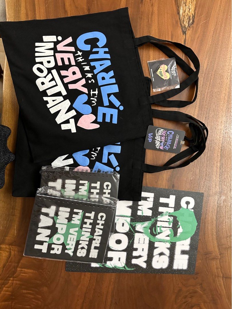 Charlie Puth VIP Goodie Bag Merchandise, Hobbies & Toys, Memorabilia ...