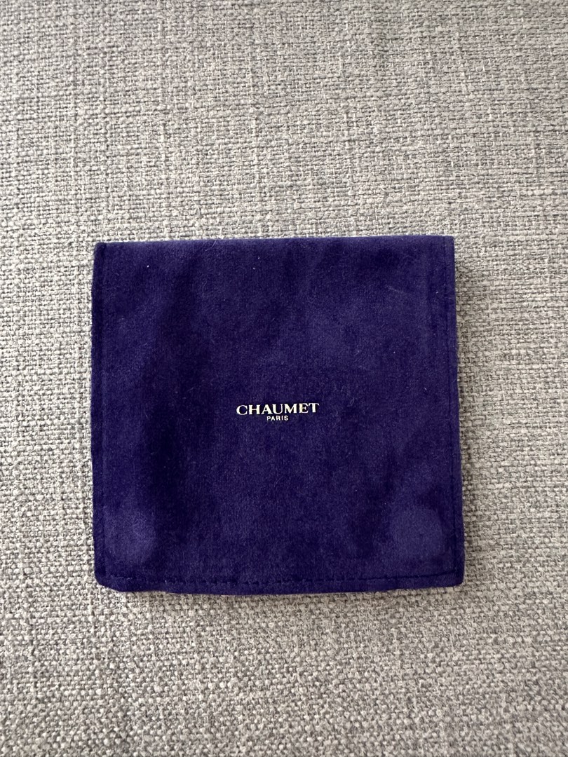 Chaumet Jewelry travel pouch, Luxury, Bags & Wallets on Carousell