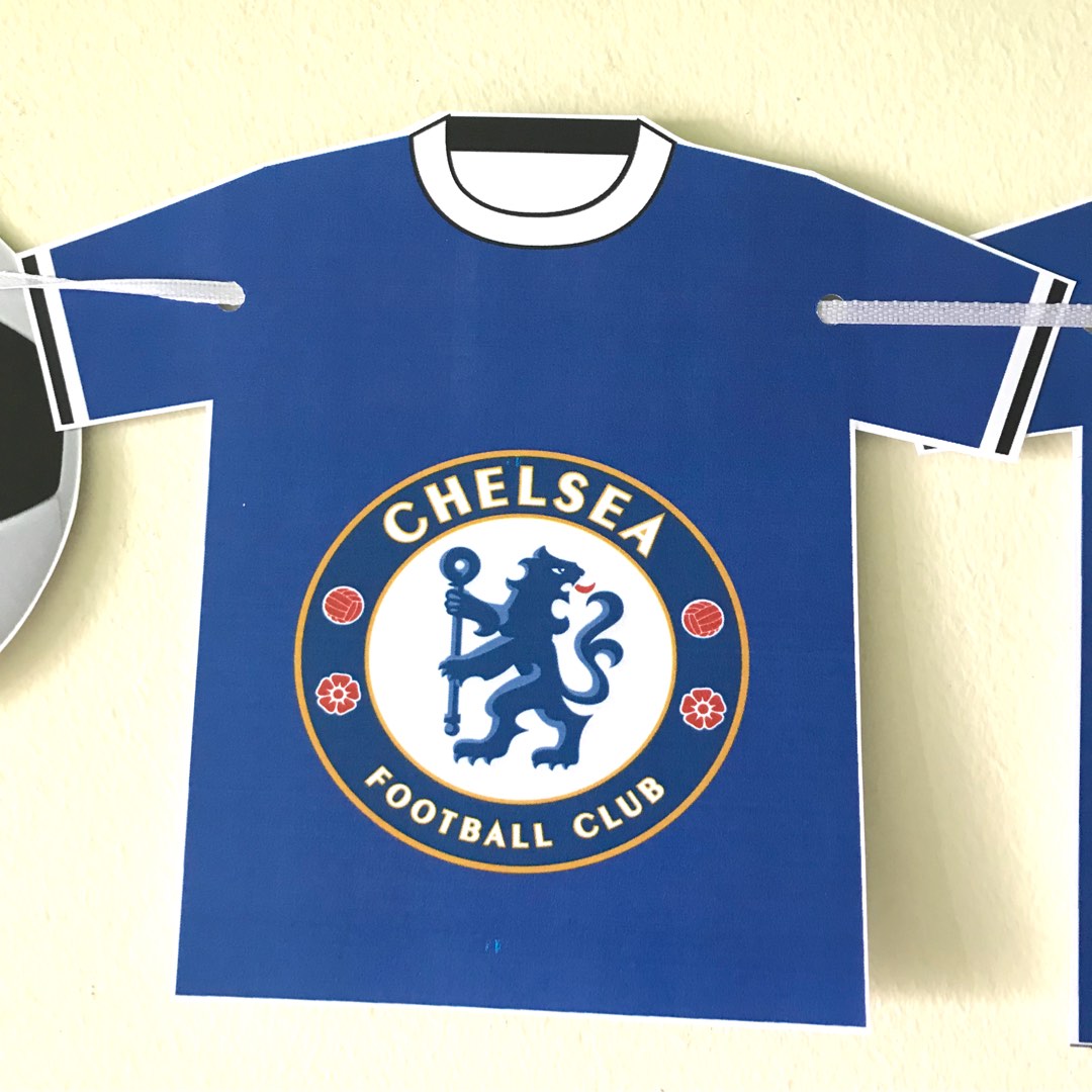 Chelsea handmade customised wall banner, Hobbies & Toys, Stationery ...
