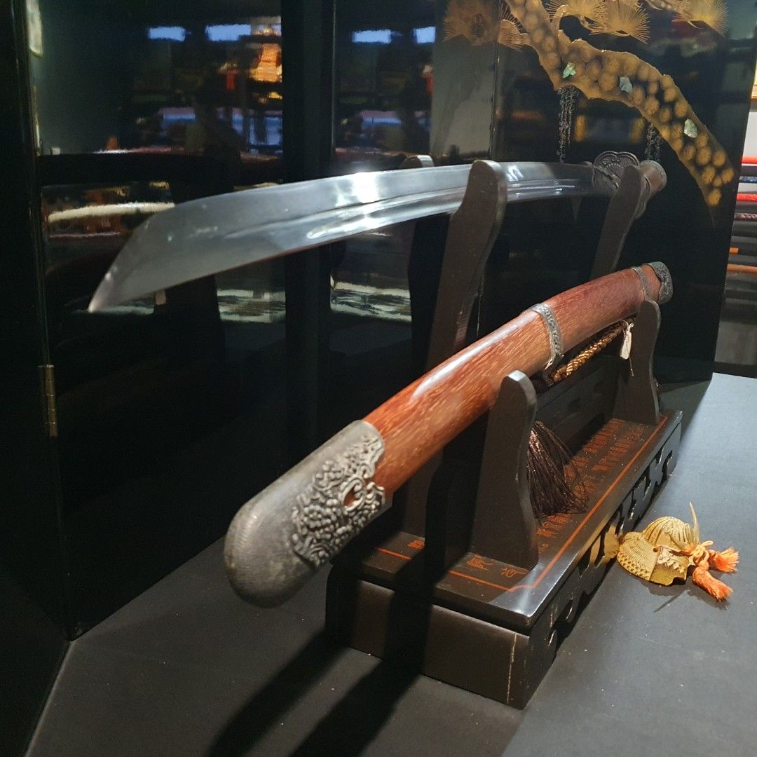 Chinese Sword with a Recurve Blade! (Manually DULLED and for Display ...