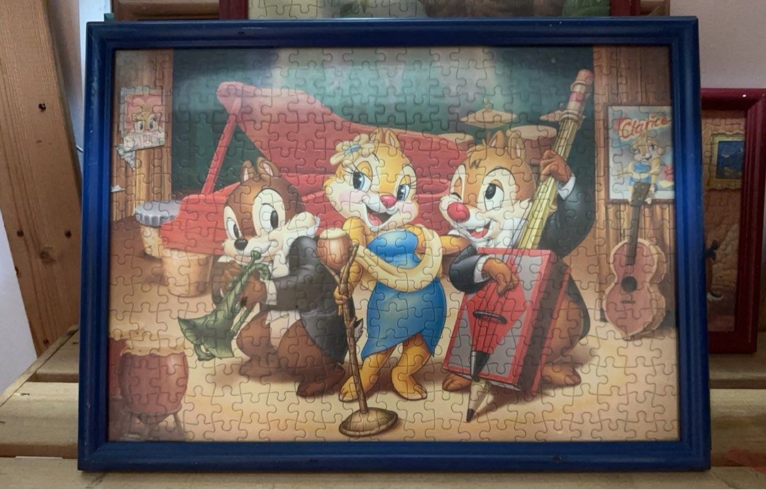 Chip and Dale puzzle, Furniture & Home Living, Home Decor, Frames ...