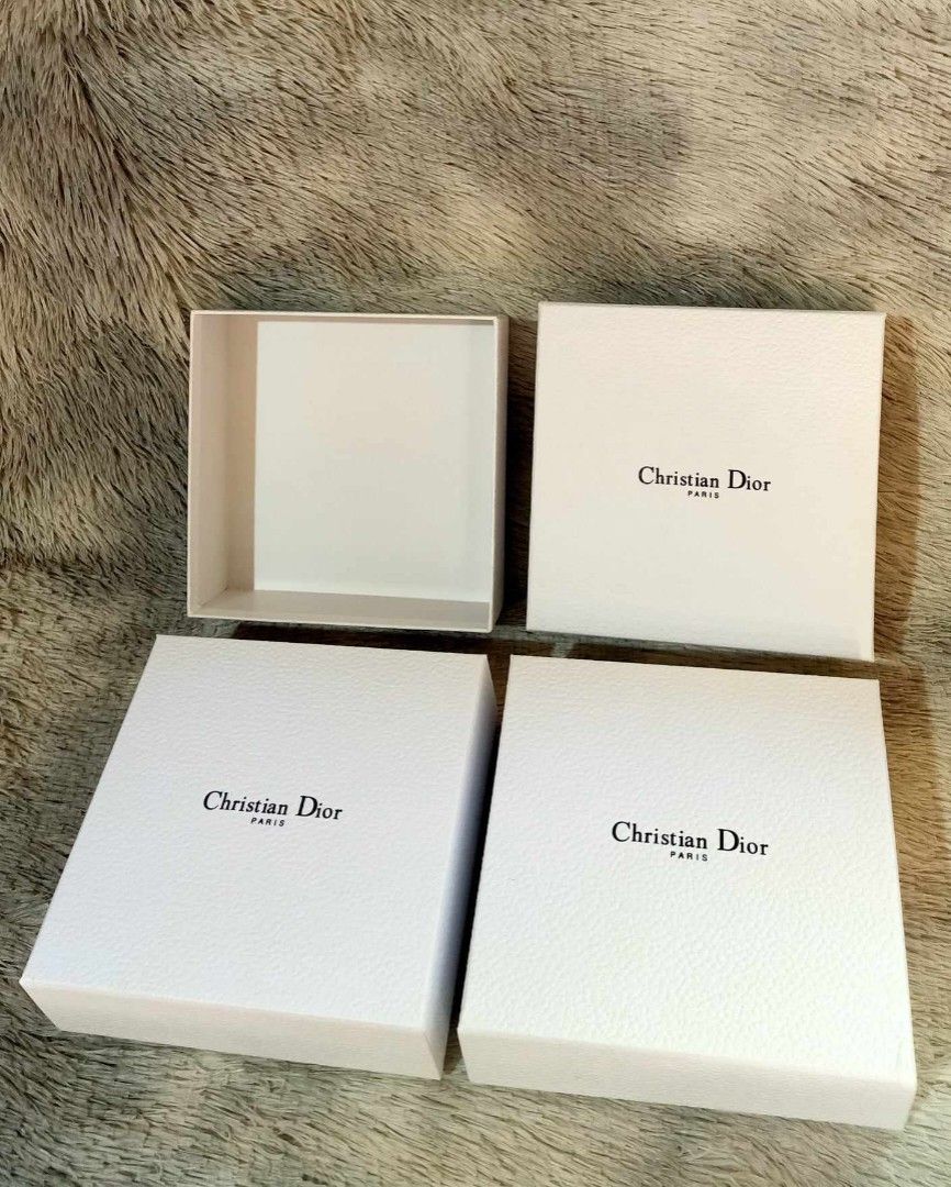CHRISTIAN DIOR BOX, Luxury, Accessories on Carousell