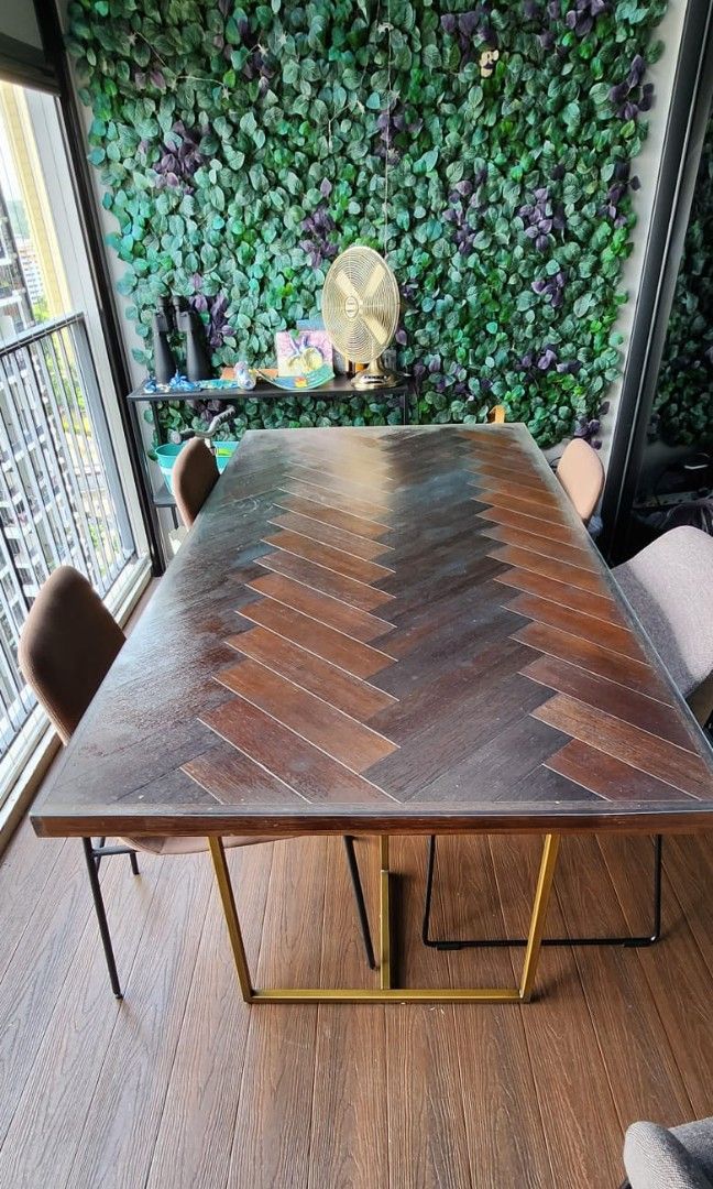 Commune Bruno dining table, Furniture & Home Living, Furniture, Tables ...