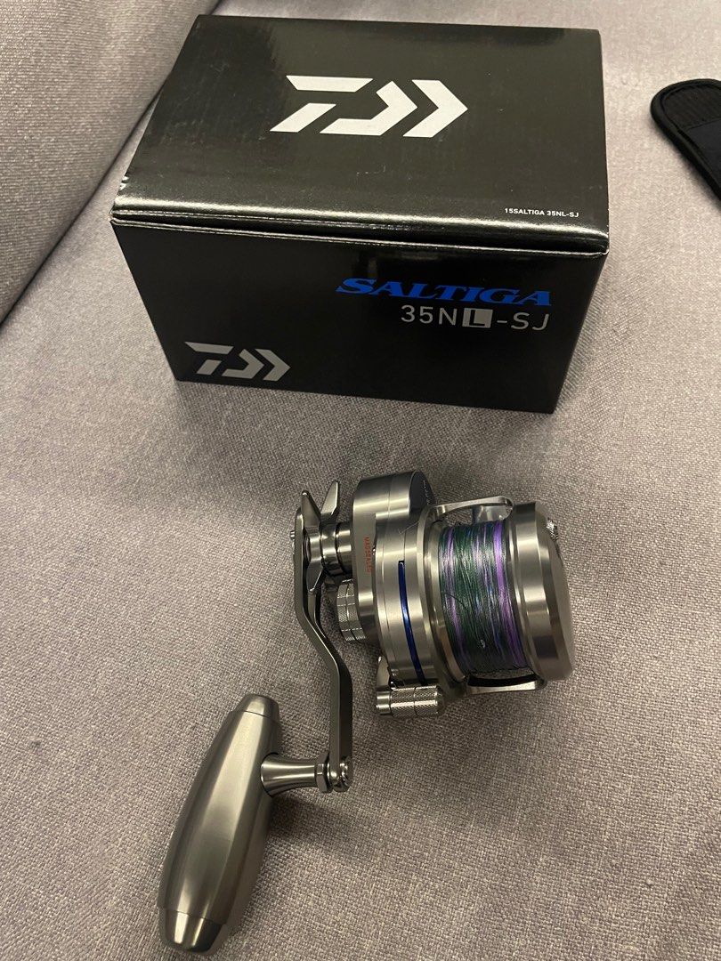 Daiwa Saltiga 35NL-SJ, Sports Equipment, Fishing on Carousell