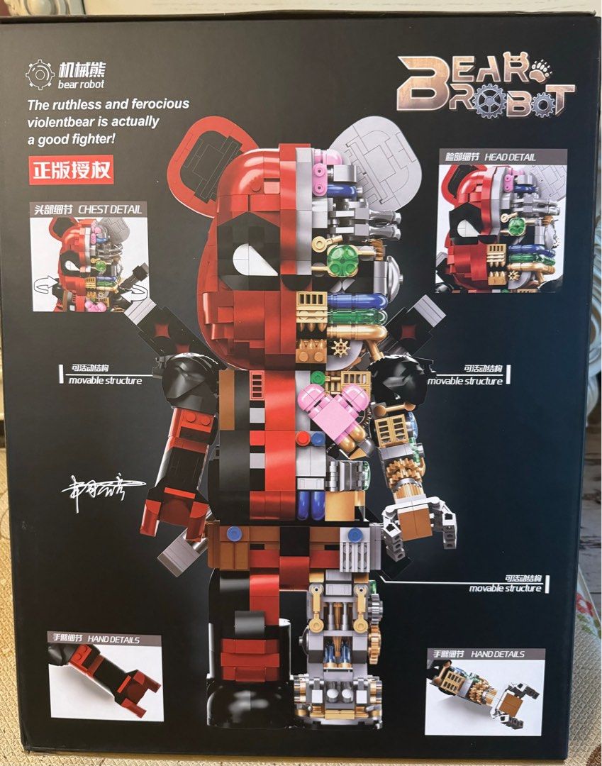 Deadpool - Mechanical Bear Lego 188014, Hobbies & Toys, Toys & Games on ...