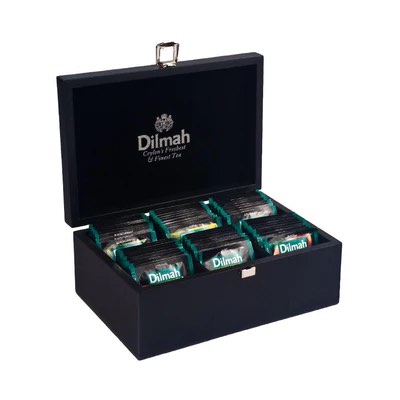 Dilmah Luxury Wooden Tea Presenter Tea Display Chest 60 Enveloped ...