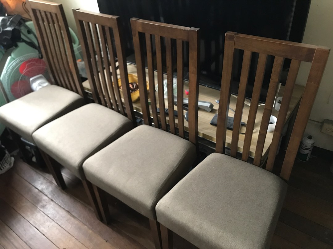 Dining Chairs(TAKE ALL), Furniture & Home Living, Furniture, Chairs on ...