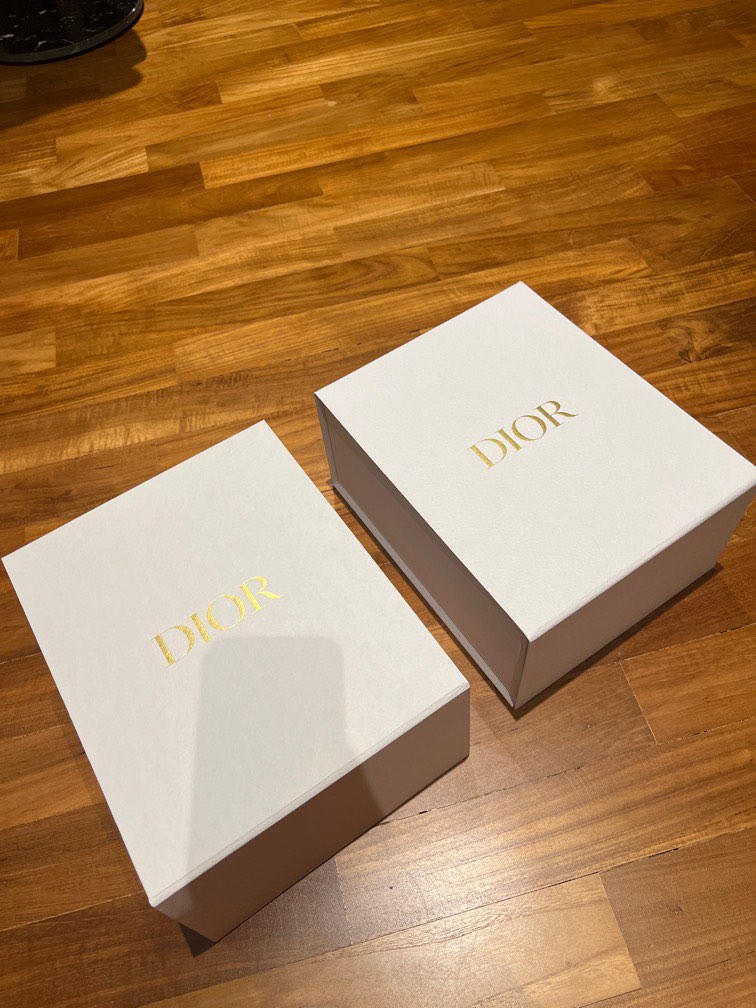 Dior boxes, Luxury, Bags & Wallets on Carousell