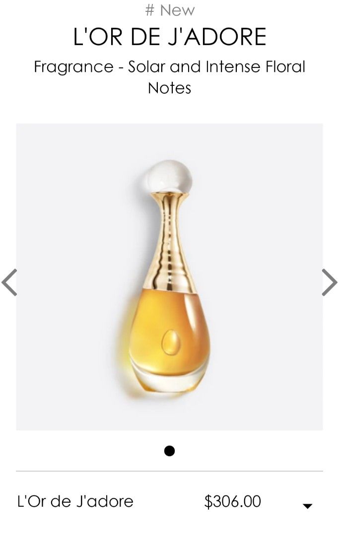 Dior LO'r Lor de Jadore Perfume 50ml Holiday 2023, Beauty & Personal ...