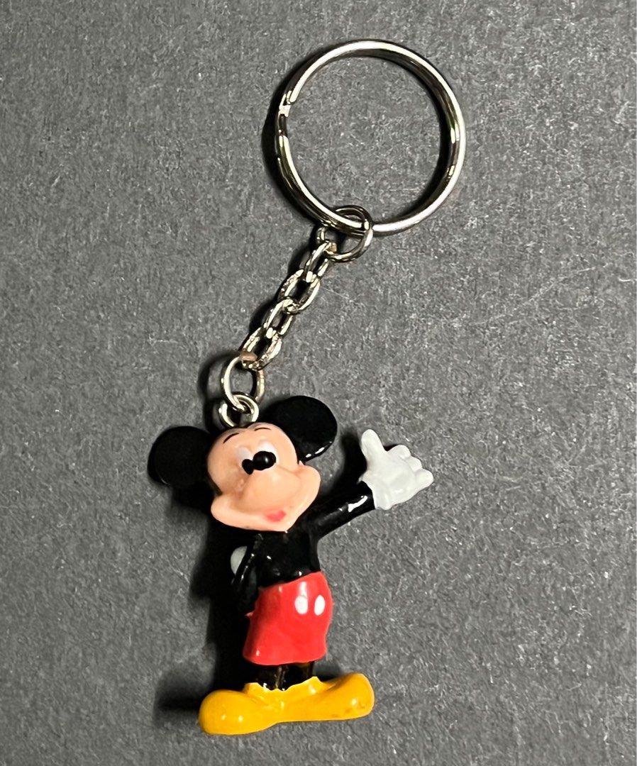 Disney Mickey Mouse Keychains, Hobbies & Toys, Toys & Games on Carousell