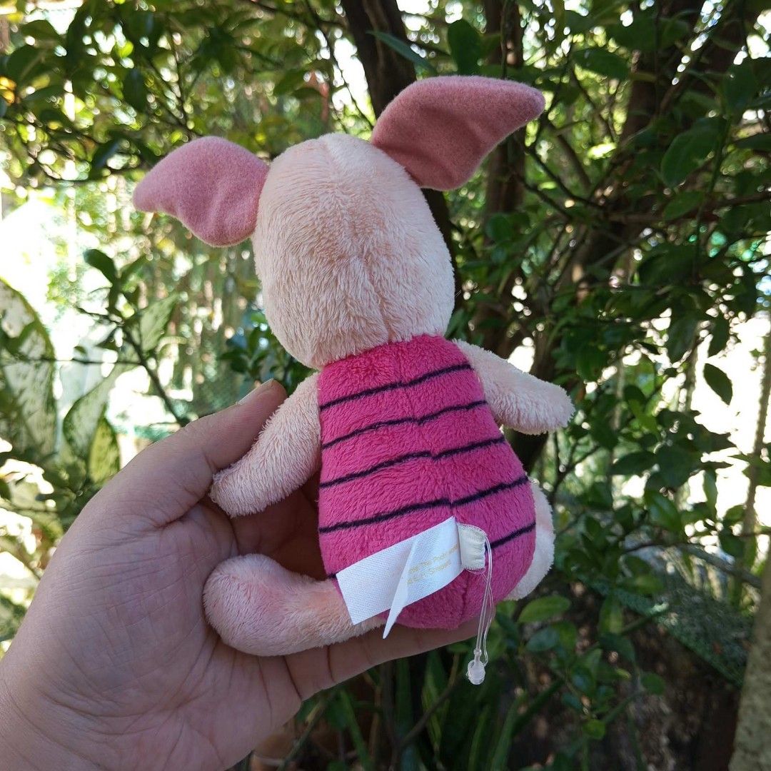 DISNEY Winnie the Pooh PIGLET Plush Toy, Hobbies & Toys, Toys & Games ...
