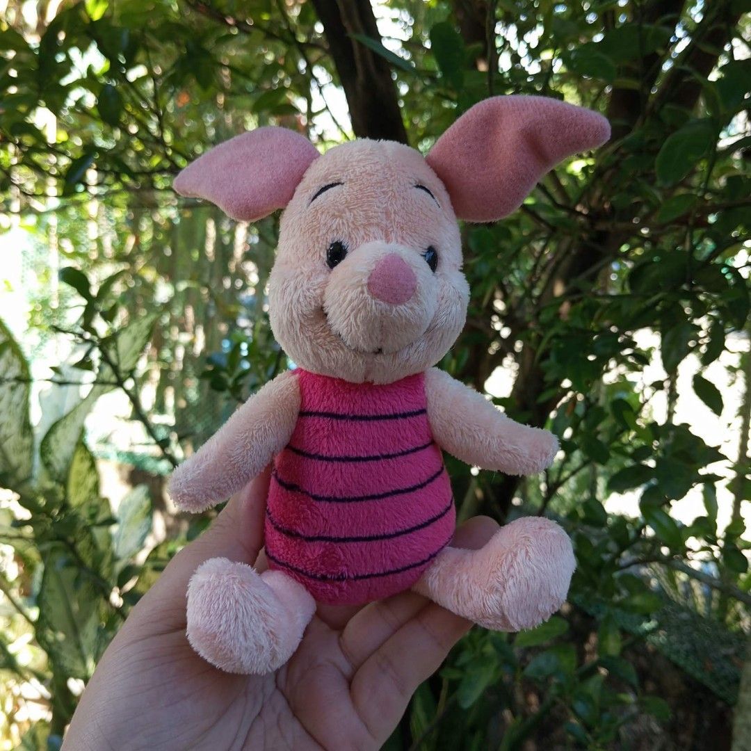 DISNEY Winnie the Pooh PIGLET Plush Toy, Hobbies & Toys, Toys & Games ...