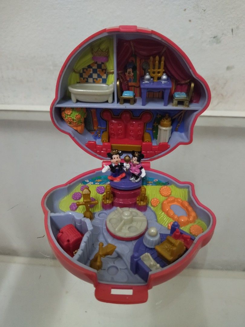 Disney's Polly pocket Mickey & Minnie's mouse playcase complete ...
