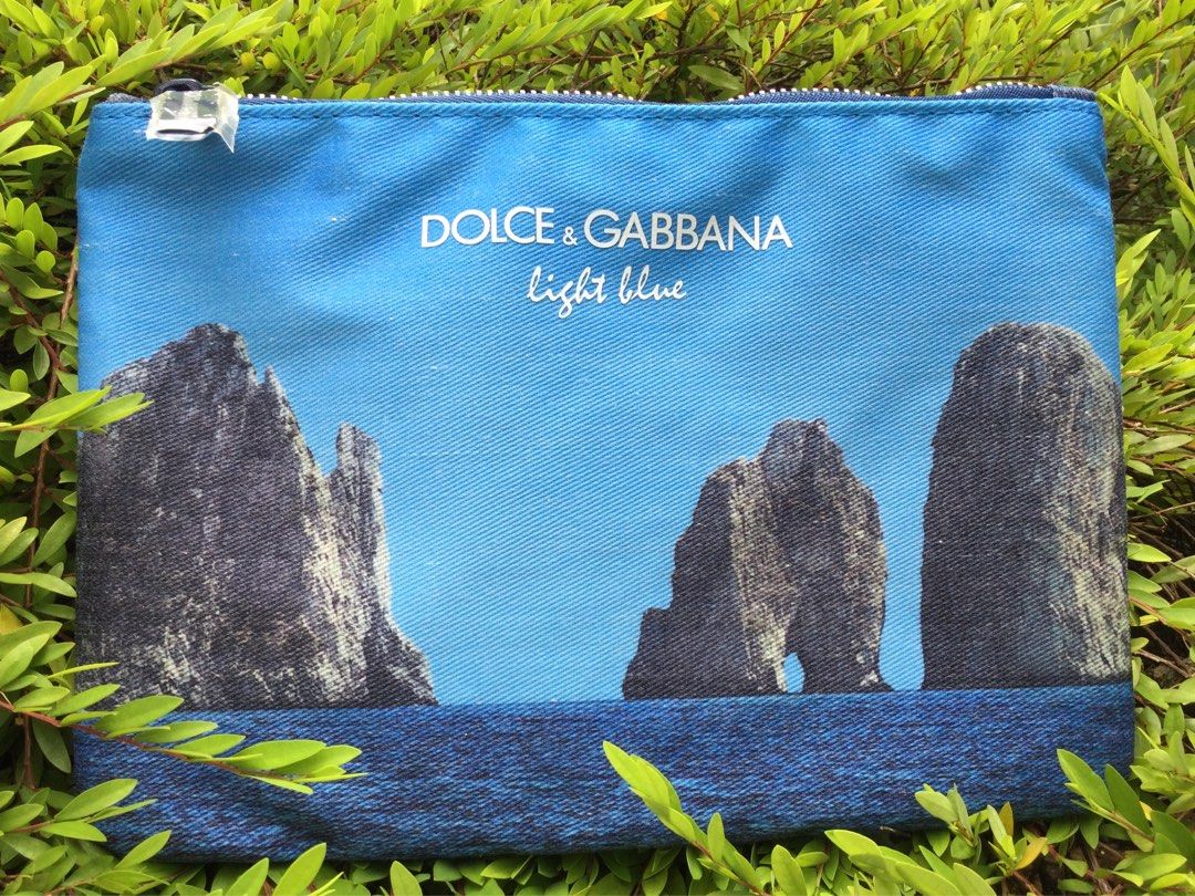 Dolce & Gabbana Light Blue Pouch, Women's Fashion, Bags & Wallets ...