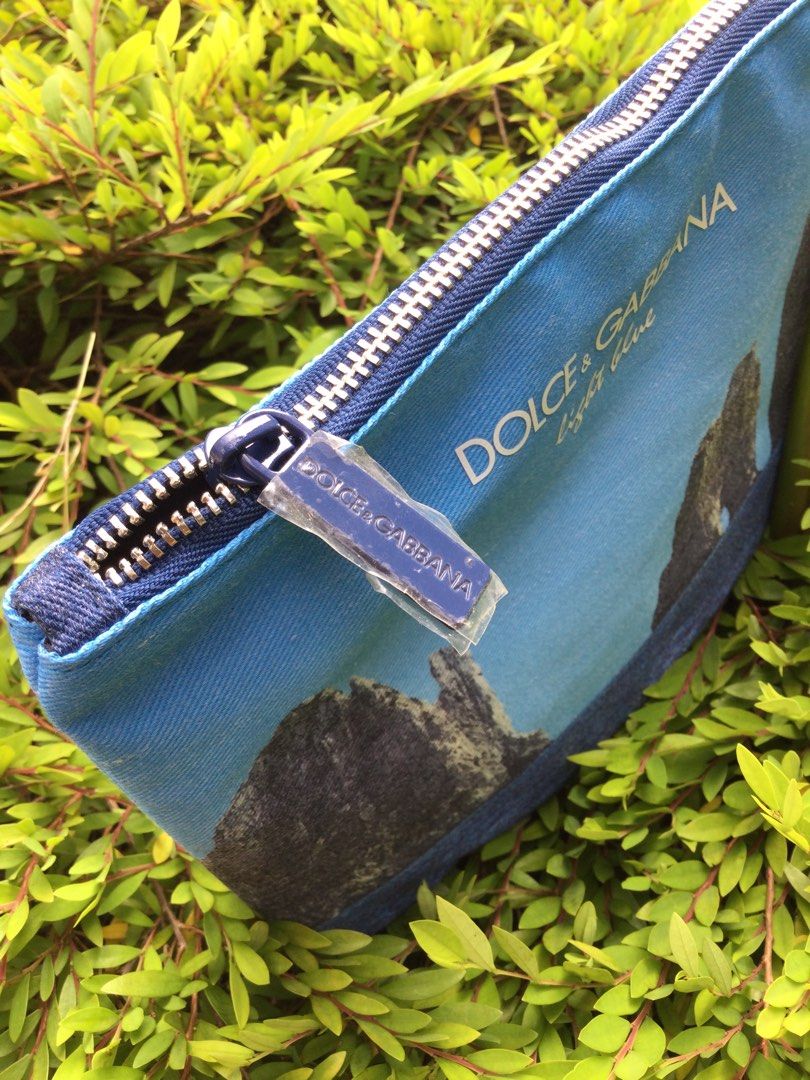 Dolce & Gabbana Light Blue Pouch, Women's Fashion, Bags & Wallets ...