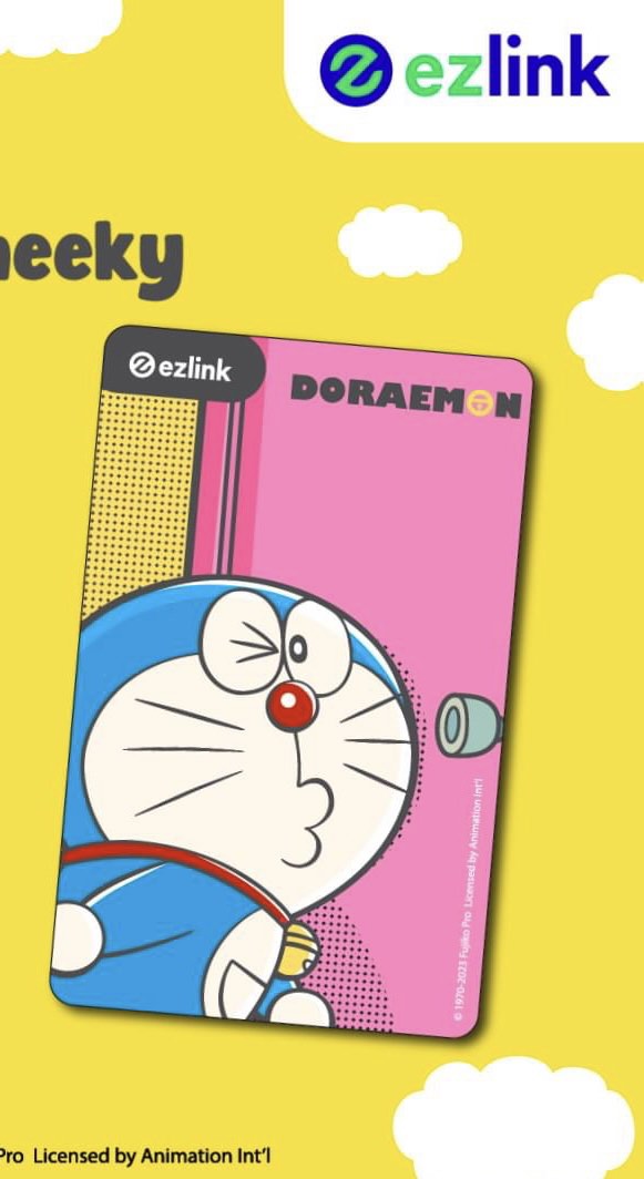 Doraemon EZ-Link card, Hobbies & Toys, Travel, Travel Essentials ...