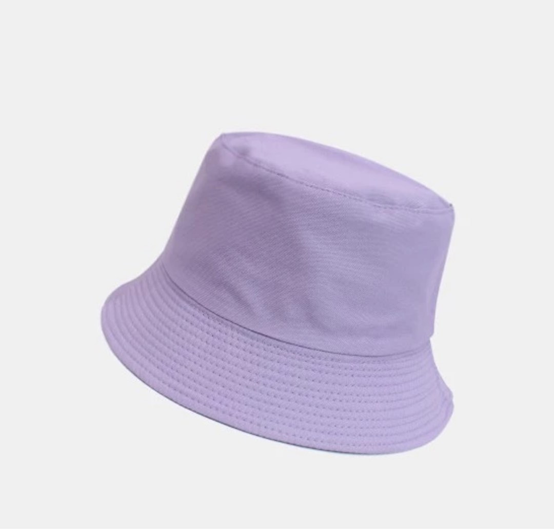 Double sided bucket hat reversible bucket hat violet purple lilac ...