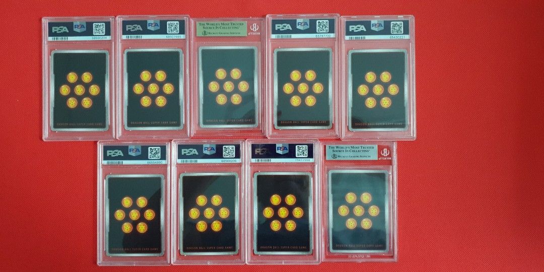 Dragonball BGS / PSA slabs, Hobbies & Toys, Toys & Games on Carousell