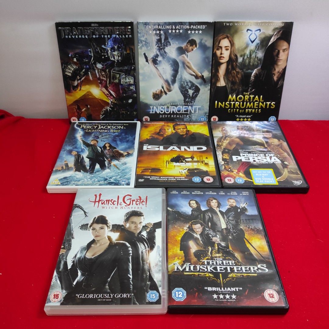 DVD Fantasy, Adventure and sci-fi movies in mint condition for 225 each *P72, Hobbies & Toys ...