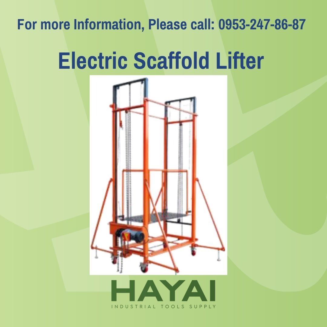 Electric Scaffold Lifter, Commercial & Industrial, Construction Tools ...