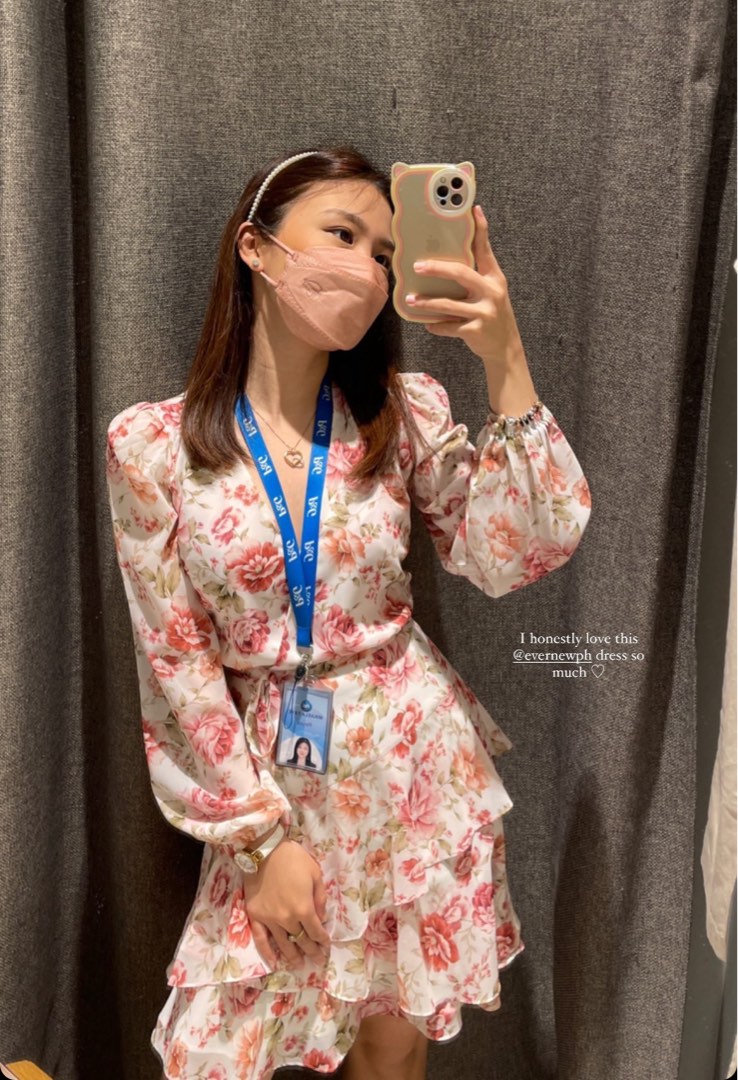 EVER NEW petite Rachel floral wrap dress, Women's Fashion, Dresses ...