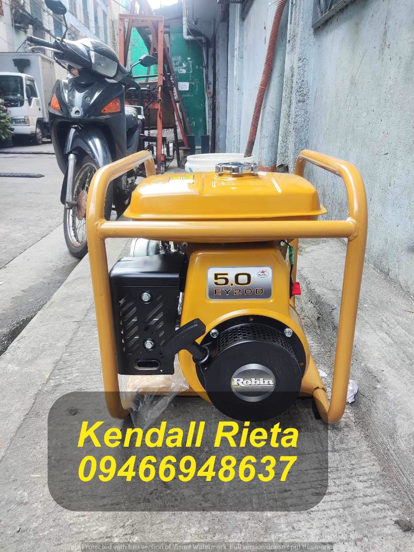 EY2- GASOLINE ENGINE WITH 2X2 NAGOYA PUMP, Commercial & Industrial, Construction Tools ...