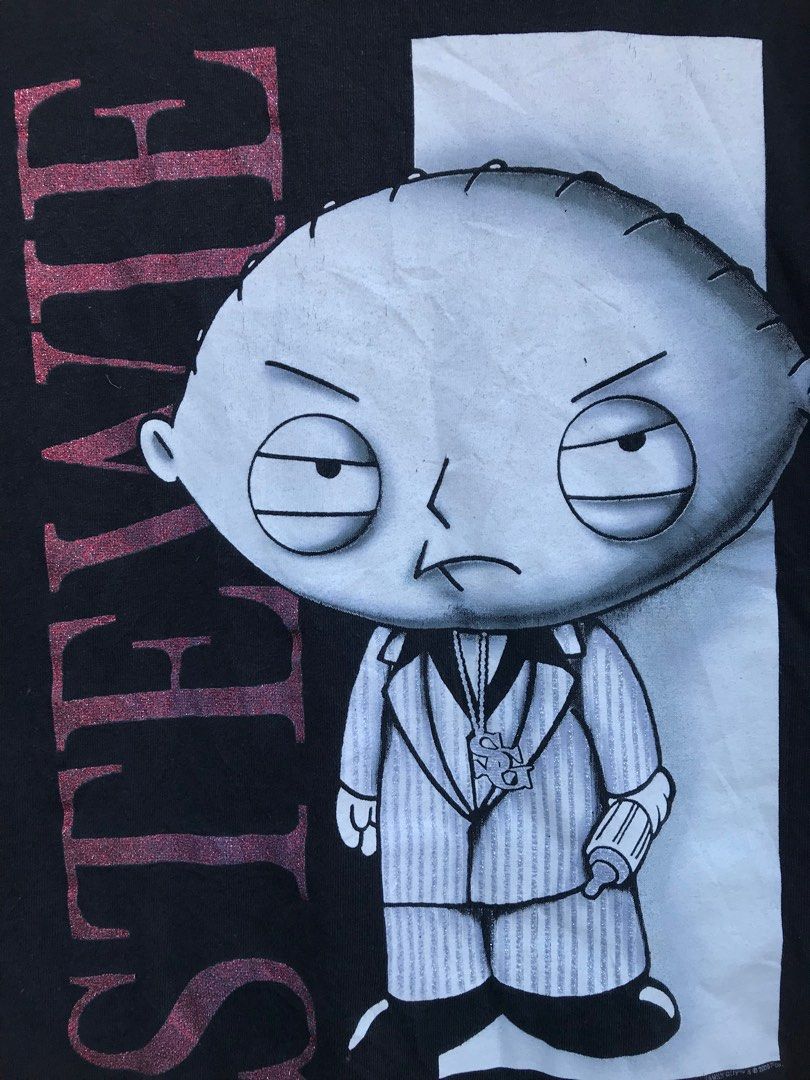 Family guy stewie scarface, Men's Fashion, Tops & Sets, Tshirts & Polo ...