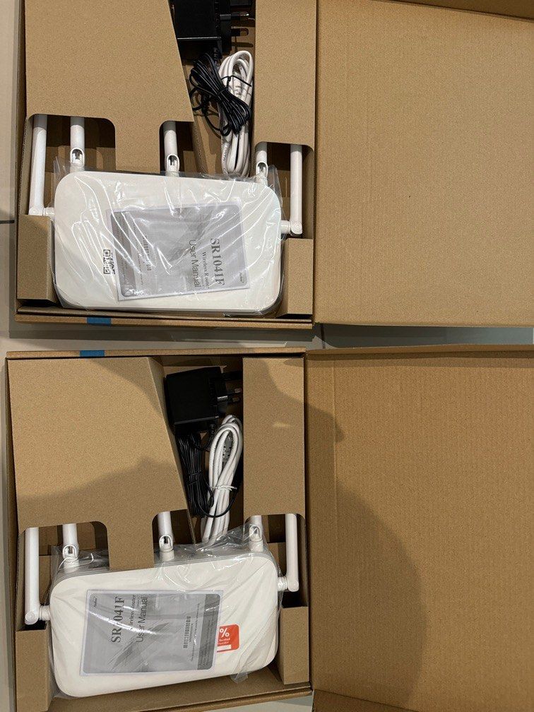 Fiberhome SR1041F WiFi 6 AX3000 routers, Computers & Tech, Parts ...