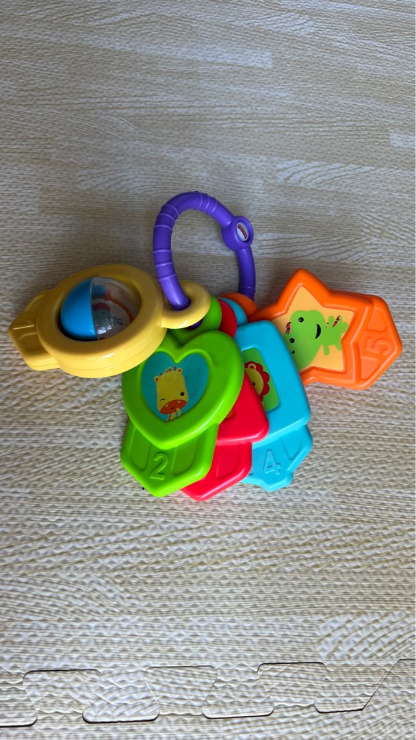Fisher Price Keys Shapes, Hobbies & Toys, Toys & Games on Carousell