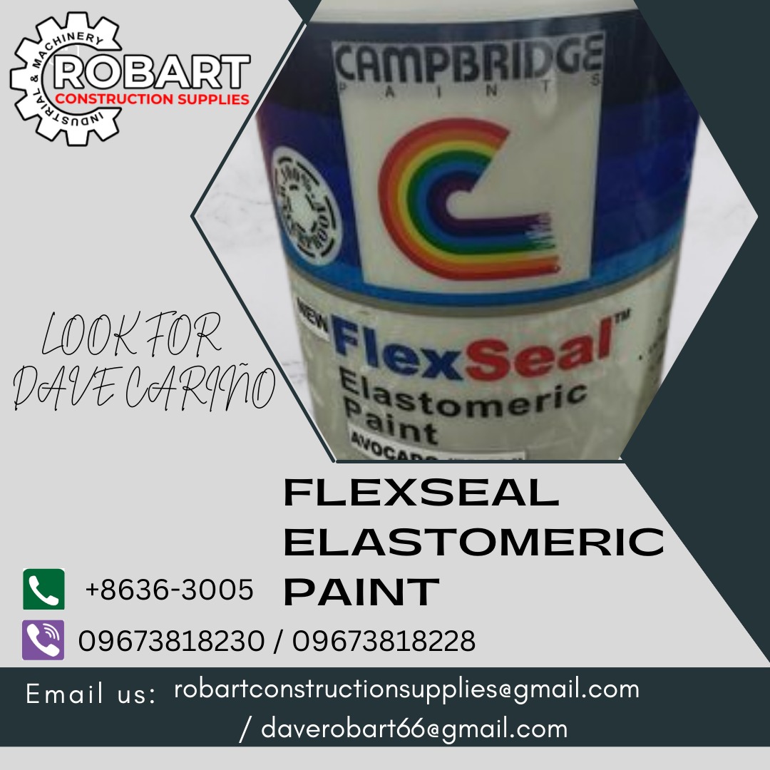 FLEXSEAL ELASTOMERIC PAINT, Commercial & Industrial, Construction Tools ...