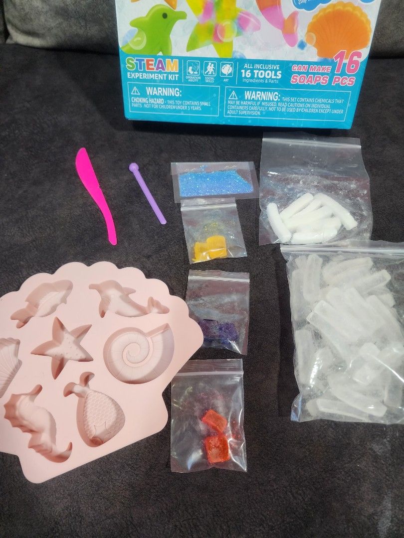 Free soap making kit, Hobbies & Toys, Toys & Games on Carousell