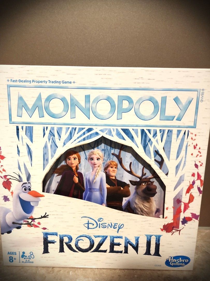 Frozen Monopoly, Hobbies & Toys, Toys & Games on Carousell