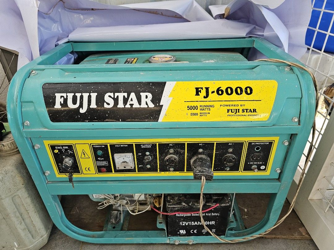 Fuji Star FJ-6000 Diesel Generator, Commercial & Industrial ...