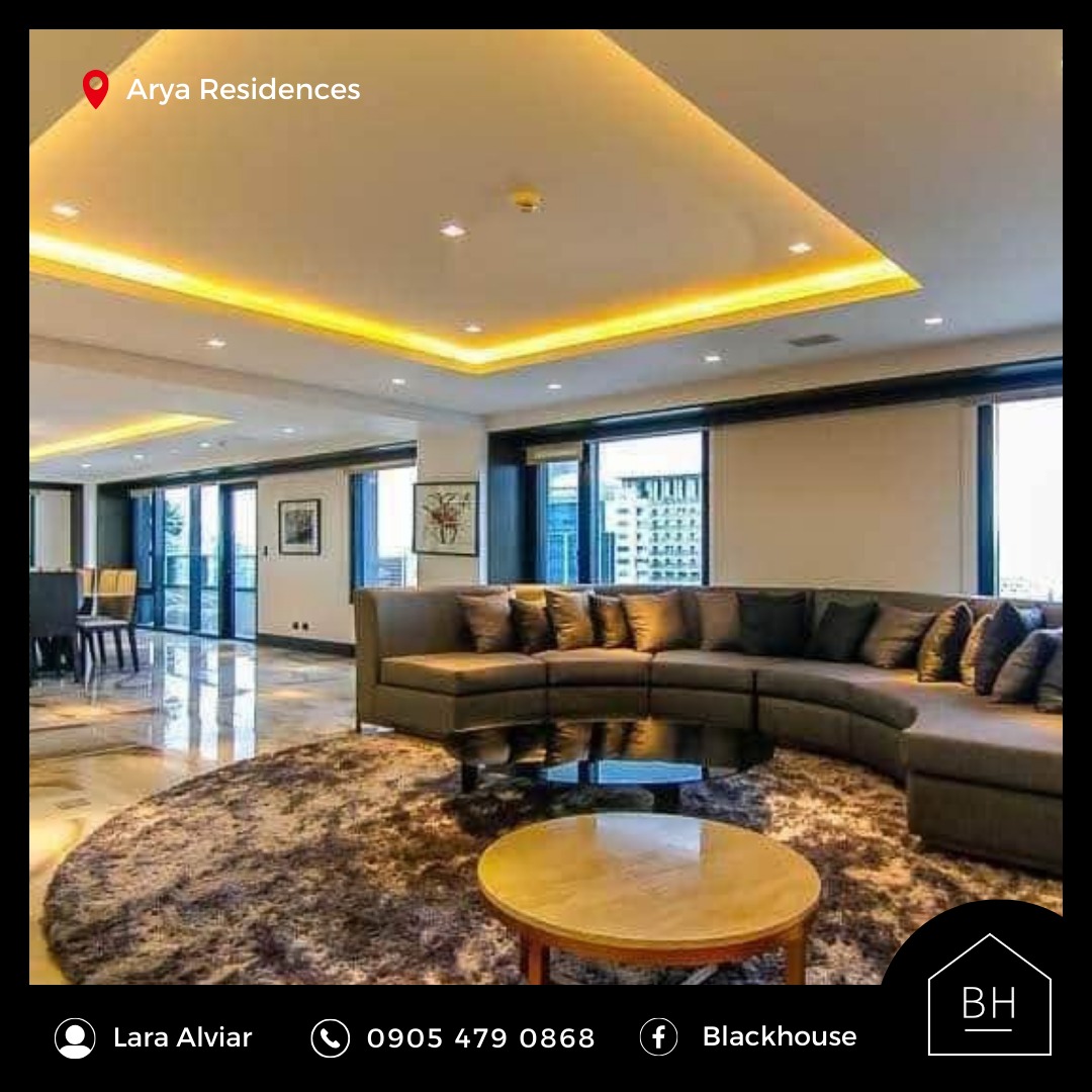 Fully Furnished 4 bedroom unit at Arya Residences Tower 1, Property, Rentals, Apartments ...