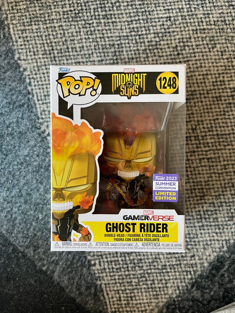 Funko Marvel Midnight Suns : Ghost Rider (SDCC 2023), Hobbies & Toys, Toys & Games on Carousell