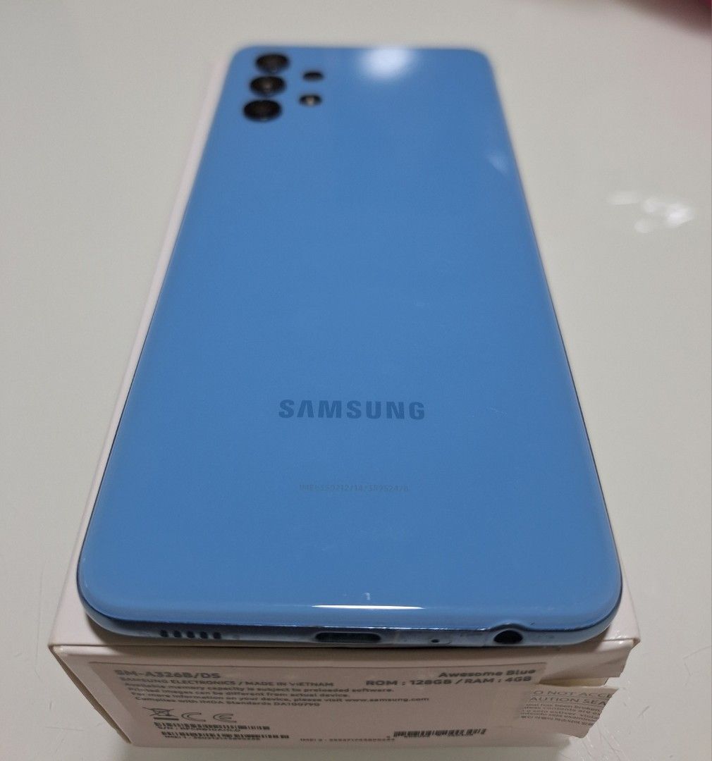 Galaxy A32 Awesome Blue 128GB, Mobile Phones & Gadgets, Mobile Phones ...