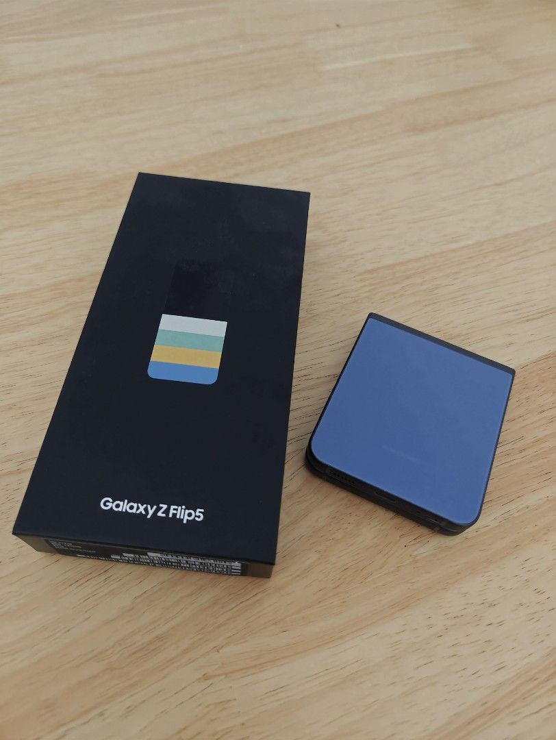 Galaxy Z Flip 5 Blue 512GB, Mobile Phones & Gadgets, Mobile Phones ...